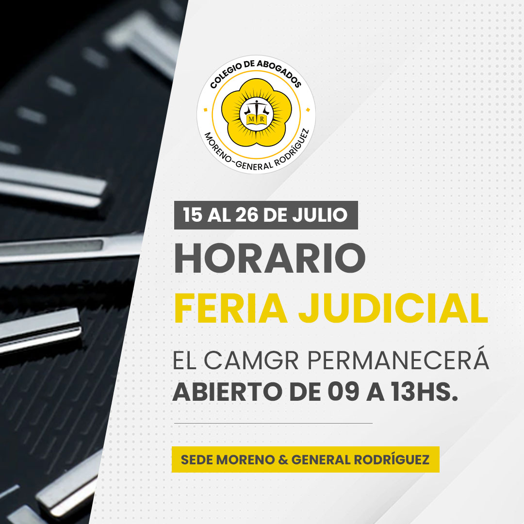 CAMGR - Colegio de Abogado Moreno-Gral. Rodríguez