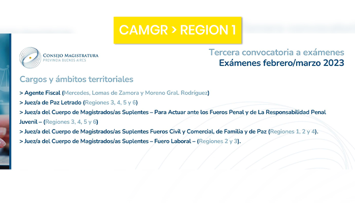 CAMGR - Colegio de Abogado Moreno-Gral. Rodríguez